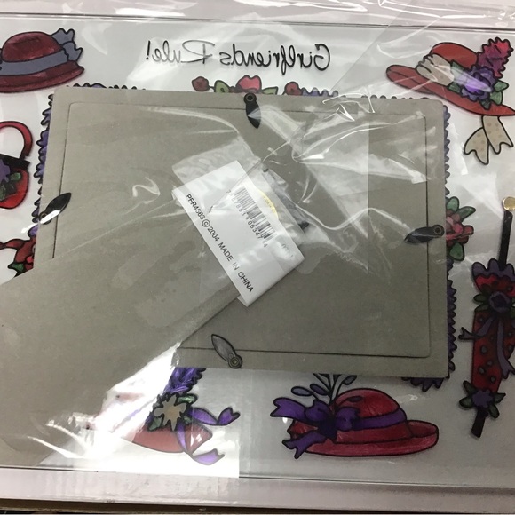 red hat | Accents | Nib Red Hat Picture Frame 4 X 6 Photos Joan Baker ...